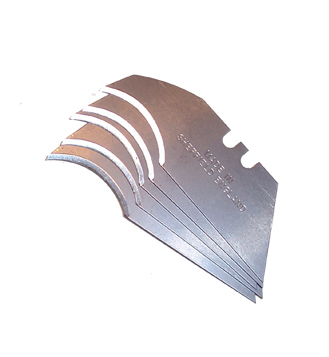 100 CONCAVE BLADES IN VPI WRAP - Blades And Knives Direct